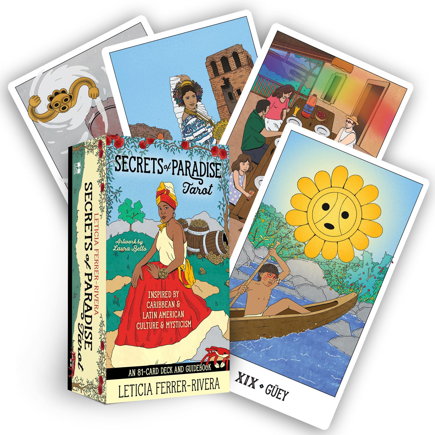 Mua Secrets of Paradise Tarot: An 81-Card Deck & Guidebook Inspired by ...