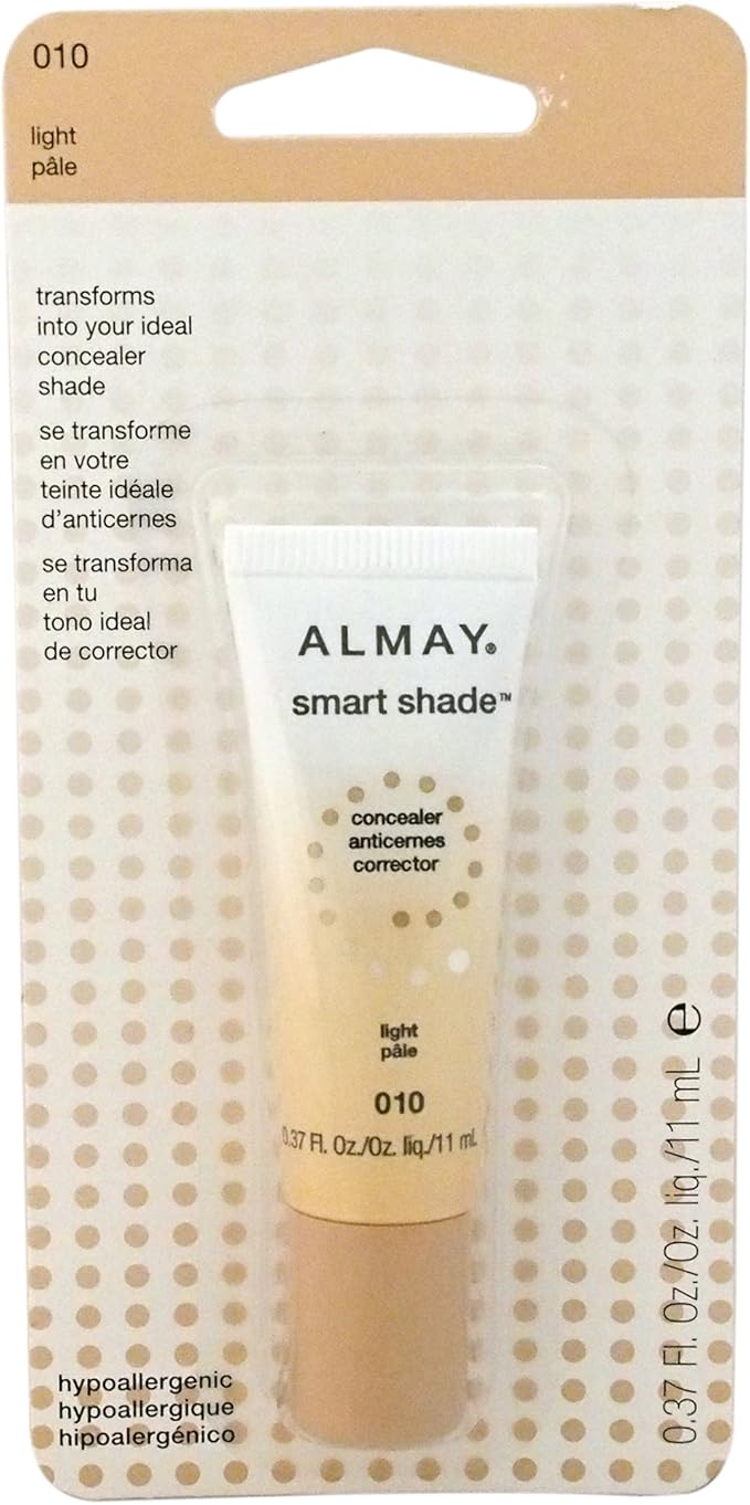 Almay Smart Shade Skintone Matching Concealer, [010] Light 0.37 oz ...