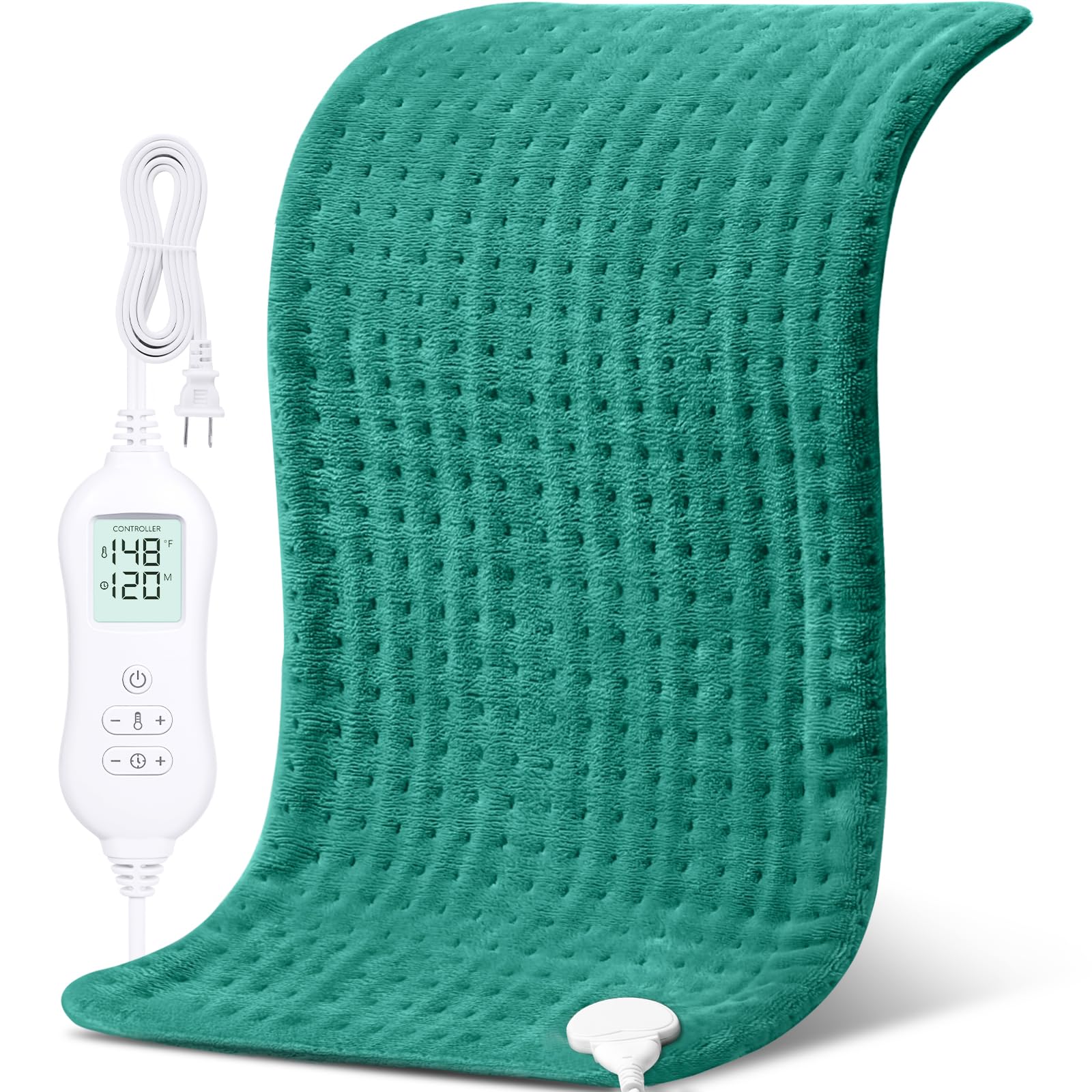 NOWWISH Heating Pad for Back Pain & Cramps Relief, Moist Heat Pad for ...