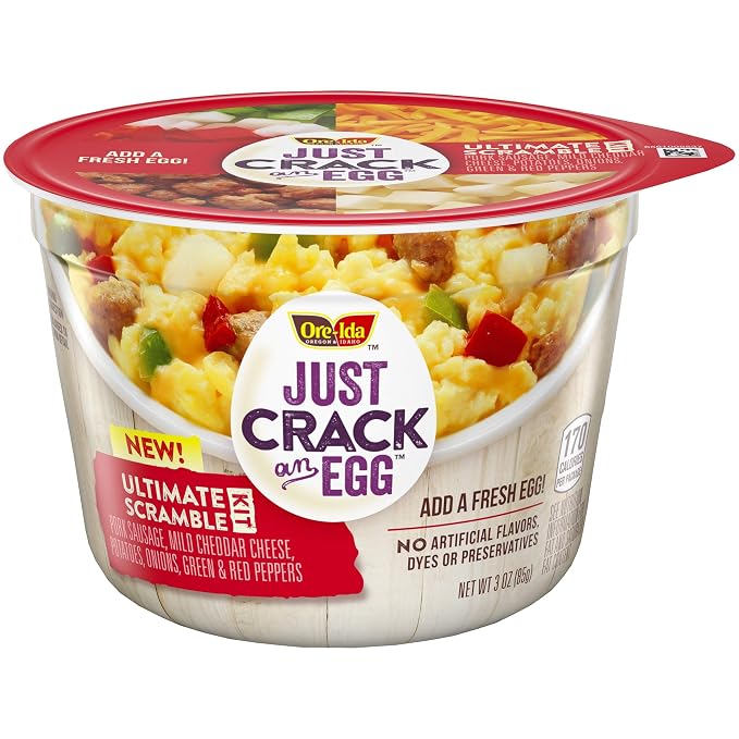 Ore-Ida Just Crack an Egg Ultimate Scramble Kit Breakfast Bowls, 3 oz ...
