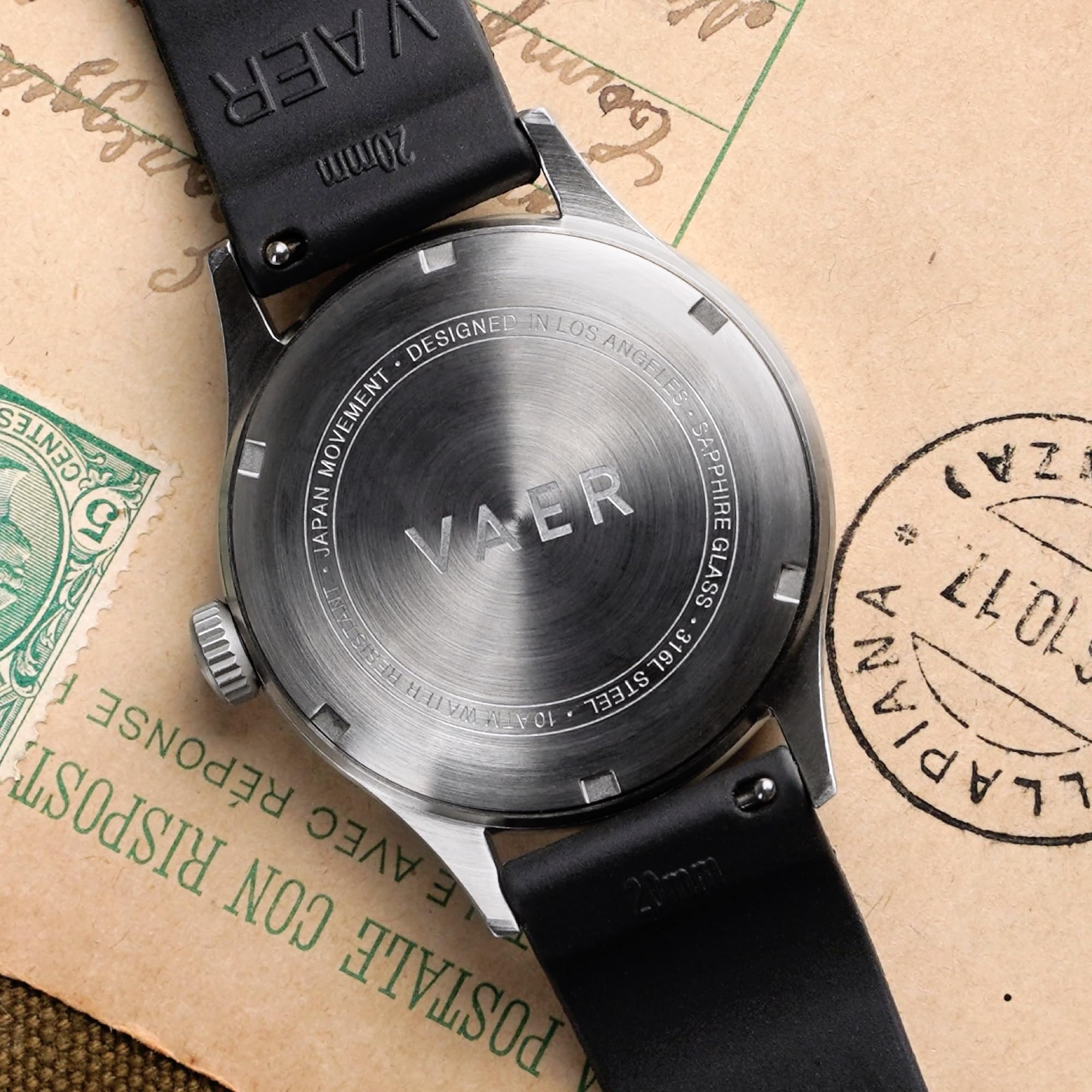 Mua Vaer Men’s Field Watch, Quartz Movement for Accurate Timing ...