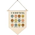 Amazon.com: It is Okay to Feel-Mental Health-Canvas Hanging Pennant ...