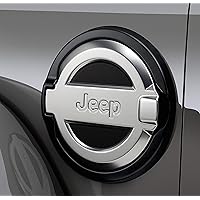 Amazon.com: Mopar 82215122 Cast Aluminum Fuel Door Jeep Wrangler ...