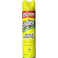 Amazon.com: Endust No-Wax Cleaning & Dusting Spray, Lemon, 12.5 Ounces ...