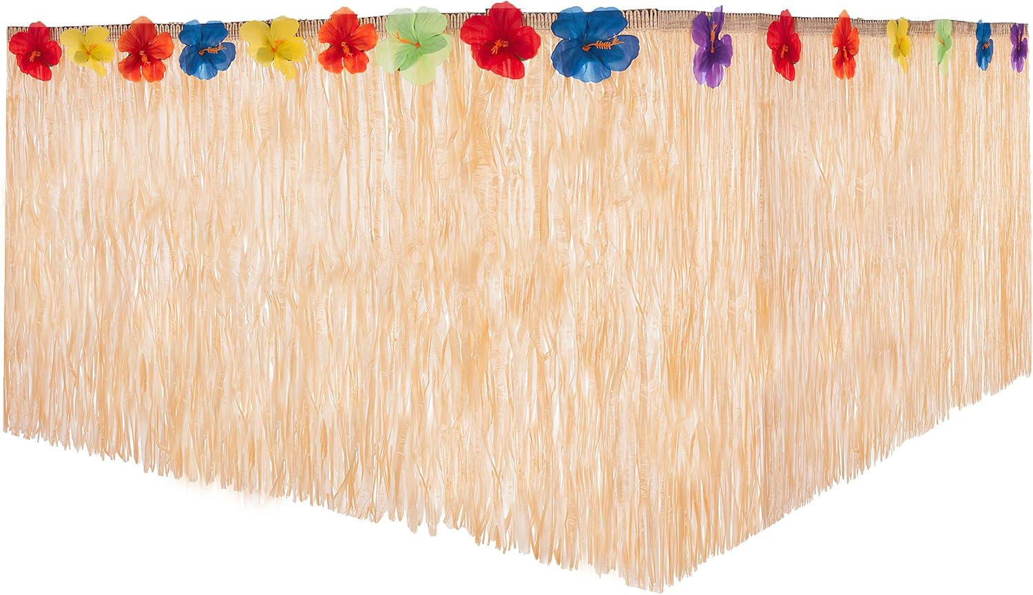 REDSTAR Hawaiian Party Table Skirt Decoration 276cm Long by 76cm High ...