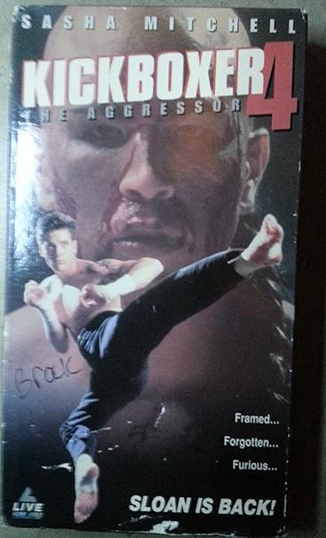 Amazon.com: Kickboxer 4 [VHS]: Sasha Mitchell, Kamel Krifa, Brad ...
