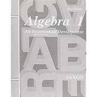 Algebra 1/2: An Incremental Development (Third Edition) (Homeschool ...