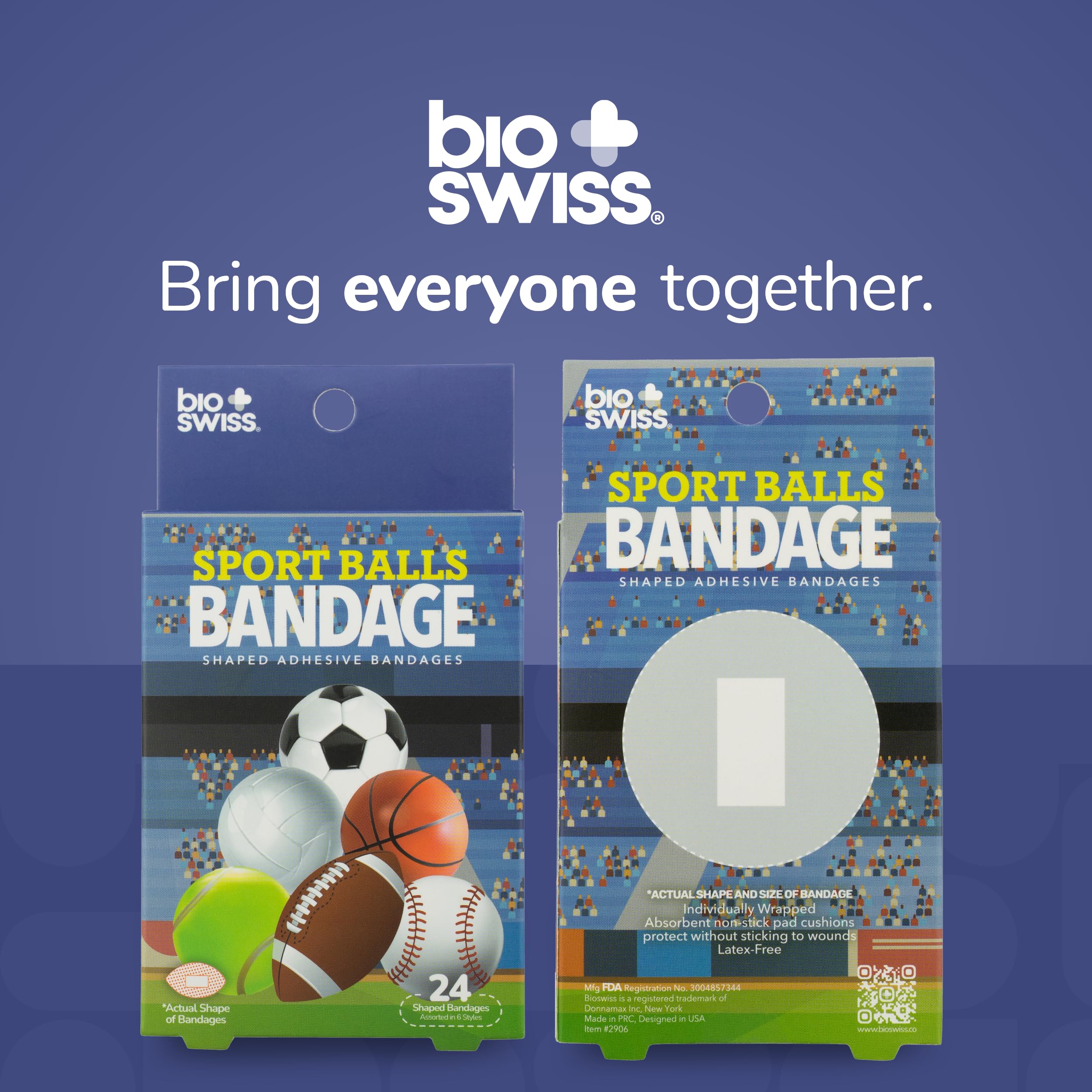 Mua BioSwiss Bandages, Sports Balls Shaped Self Adhesive Bandage, Latex ...