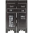 Cutler Hammer Eaton BR220 Plug-On Circuit Breaker, BR, 20-Amp, 2-Pole ...