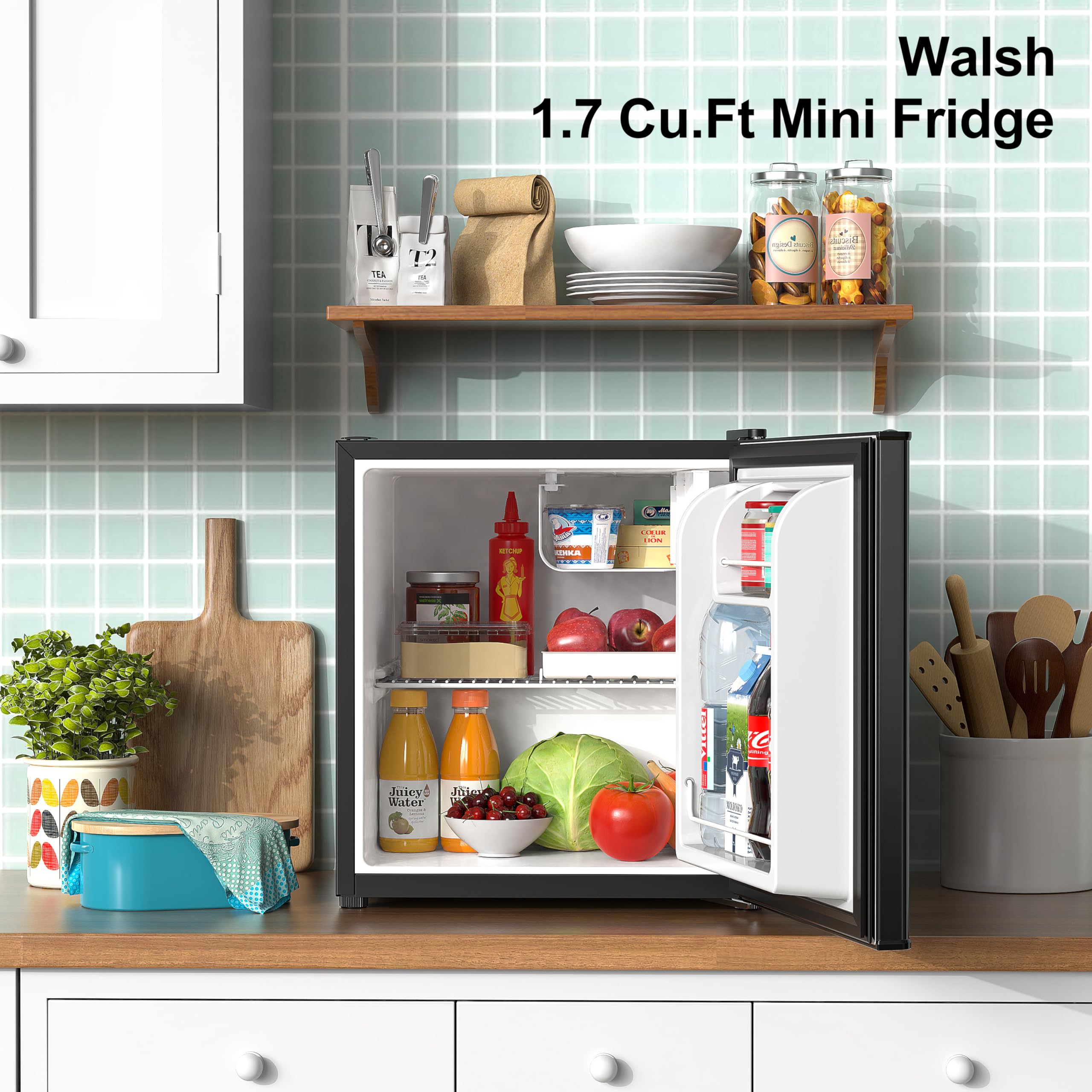 Mua Walsh Compact Refrigerator, Single Door Mini Fridge, Energy ...