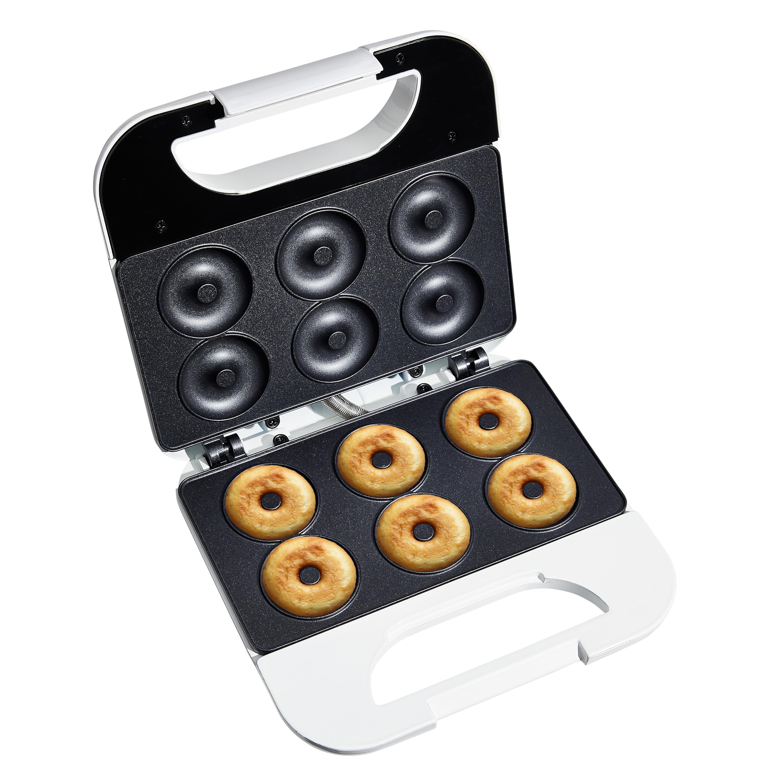 COOK WITH COLOR Mini Donut Maker: Craft Colorful Treats with 750W, Non ...