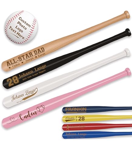 Personalized Bats Best Personalized Aluminum Baseball Bats For Gift And ...