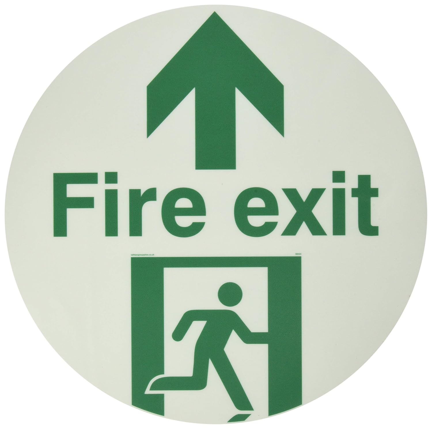 Fire Exit floor graphics – BigaMart