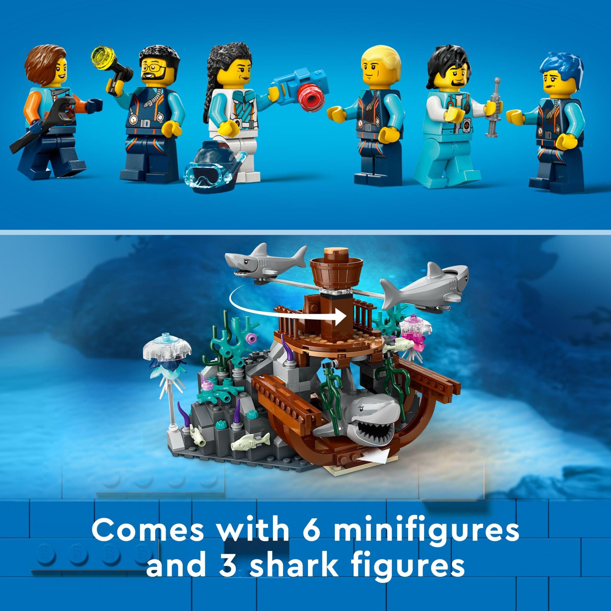 Mua LEGO City Deep-Sea Explorer Submarine 60379 Building Toy Set, Ocean ...