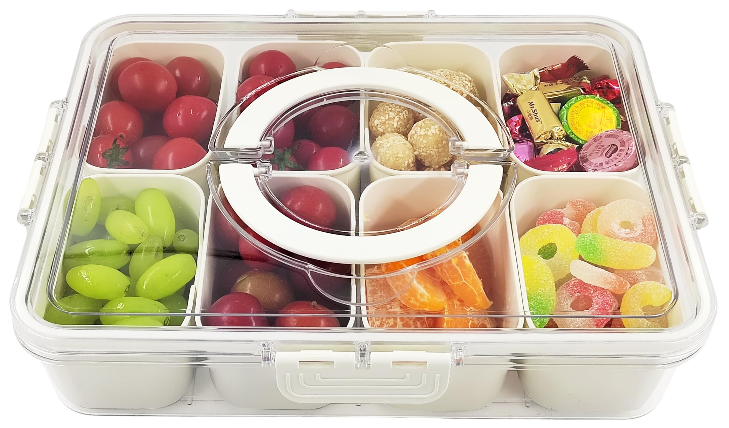 Mua KocelFir Snack Box Container, Divided Serving Tray with Lid and ...