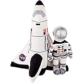Amazon.com: ArtCreativity Stuffed Space Shuttle - 14" Soft Cuddly ...
