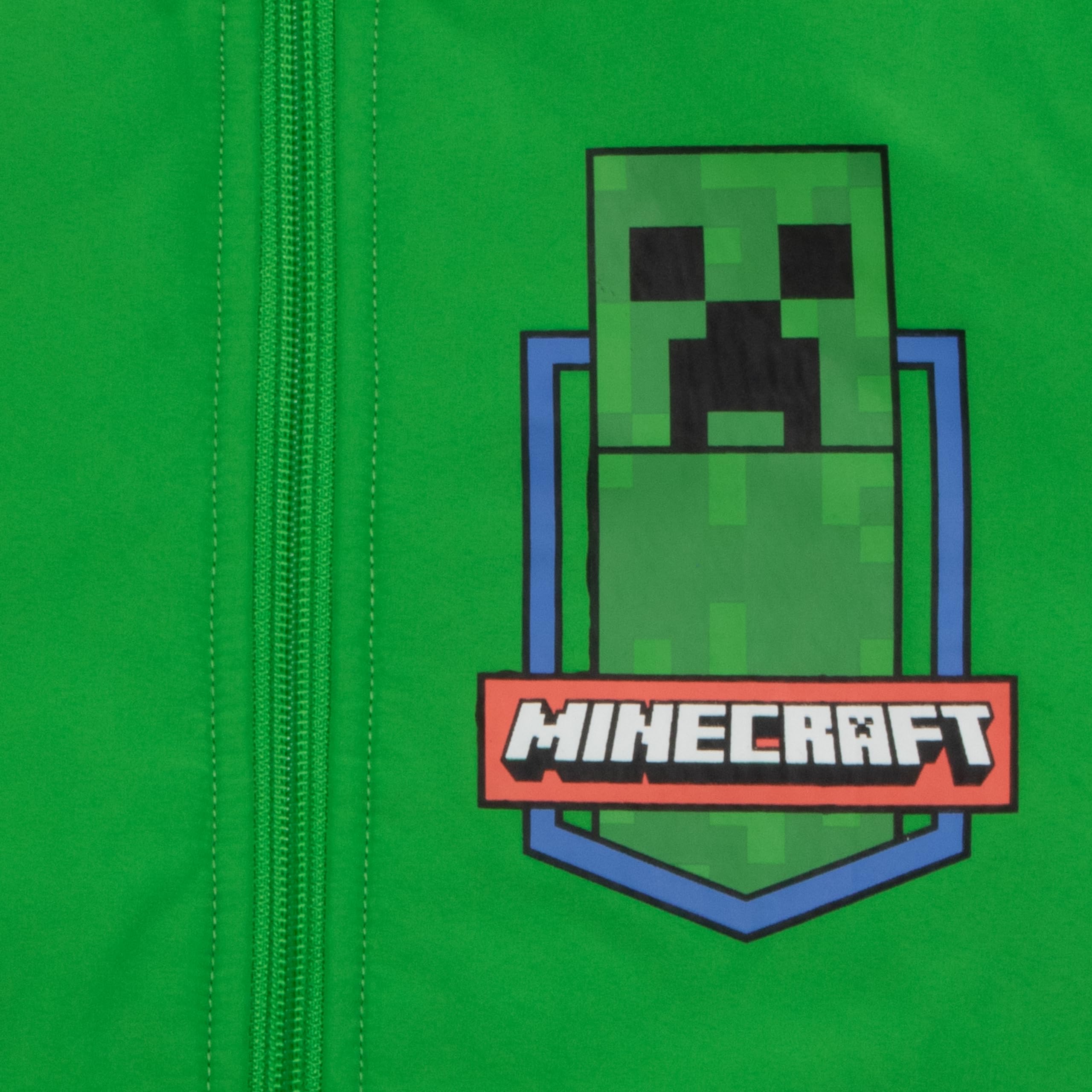 Mua Minecraft Bomber Jacket for Boys, Zip-Up Graphic Print Varsity ...