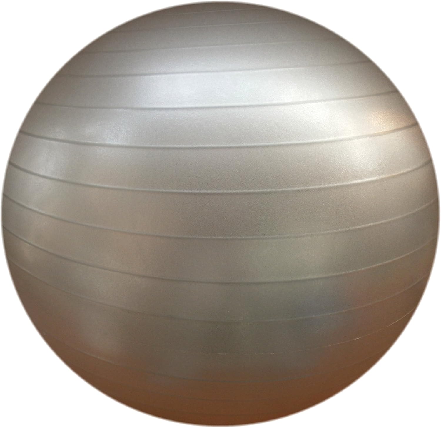 Fitness Ball: Silver, 30in/75cm Diameter, Includes 1 Ball +1 Pump + 1 ...