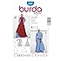 Burda B7468 - Cartamodello per Realizzare Abito e Cuffia da Donna Stile ...
