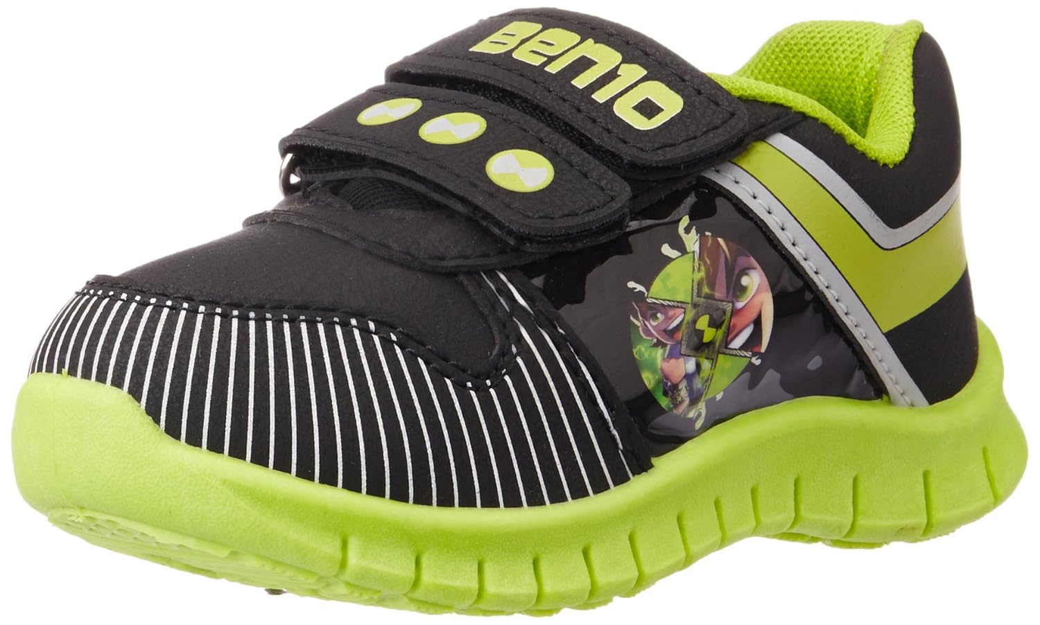 Buy Ben-10 Boy's Black and Green Sneakers - 10C UK at Amazon.in