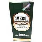Suplemento dietético Sukrol 100 tabletas : Amazon.com.mx: Salud y ...