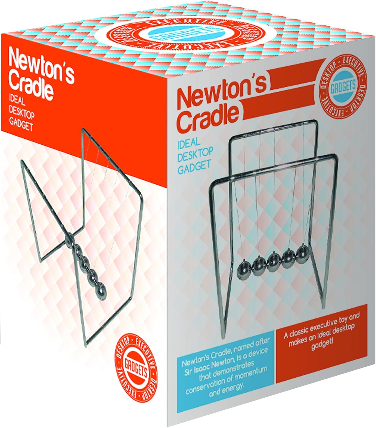 Oliphant Executive Desktop Gadget Newtons Cradle – BigaMart