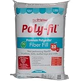 Amazon.com: Fairfield 10-Pound Poly-Fil Premium Polyester Fiber, White ...