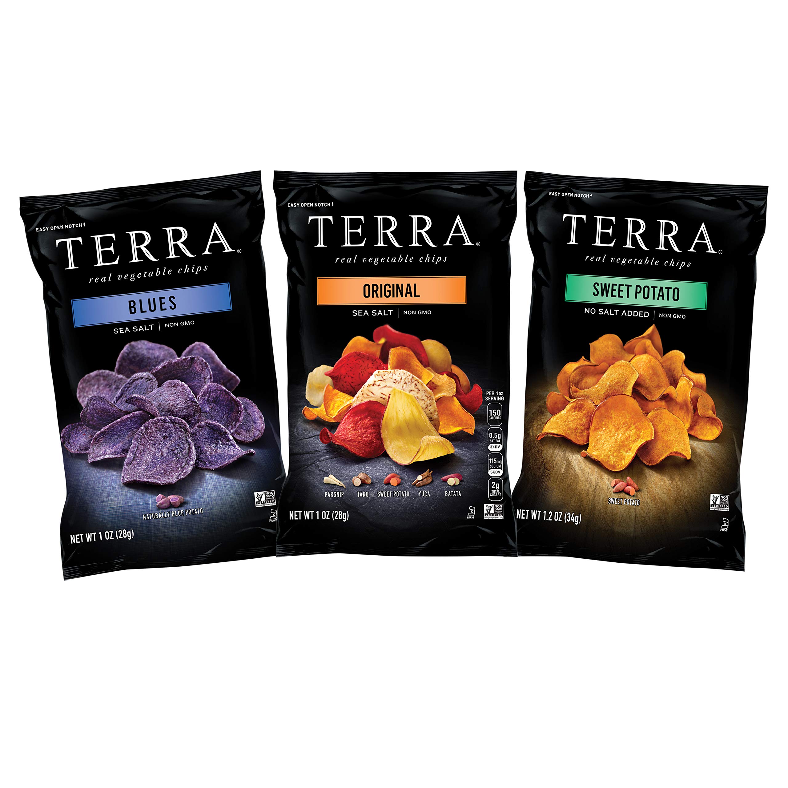 Mua Terra Vegetable Chips, Snack Size Variety Pack, Original, Blues and ...