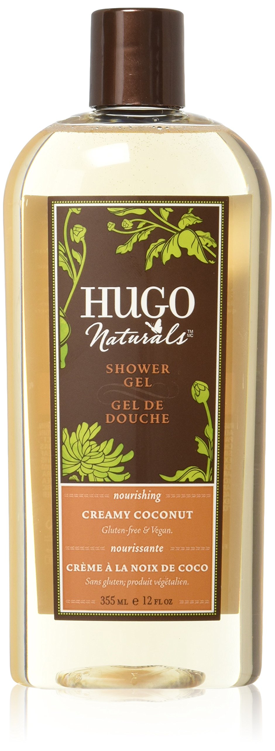 Amazon.com : Hugo Naturals Shower Gel, Shea Butter and Oatmeal, 12 ...