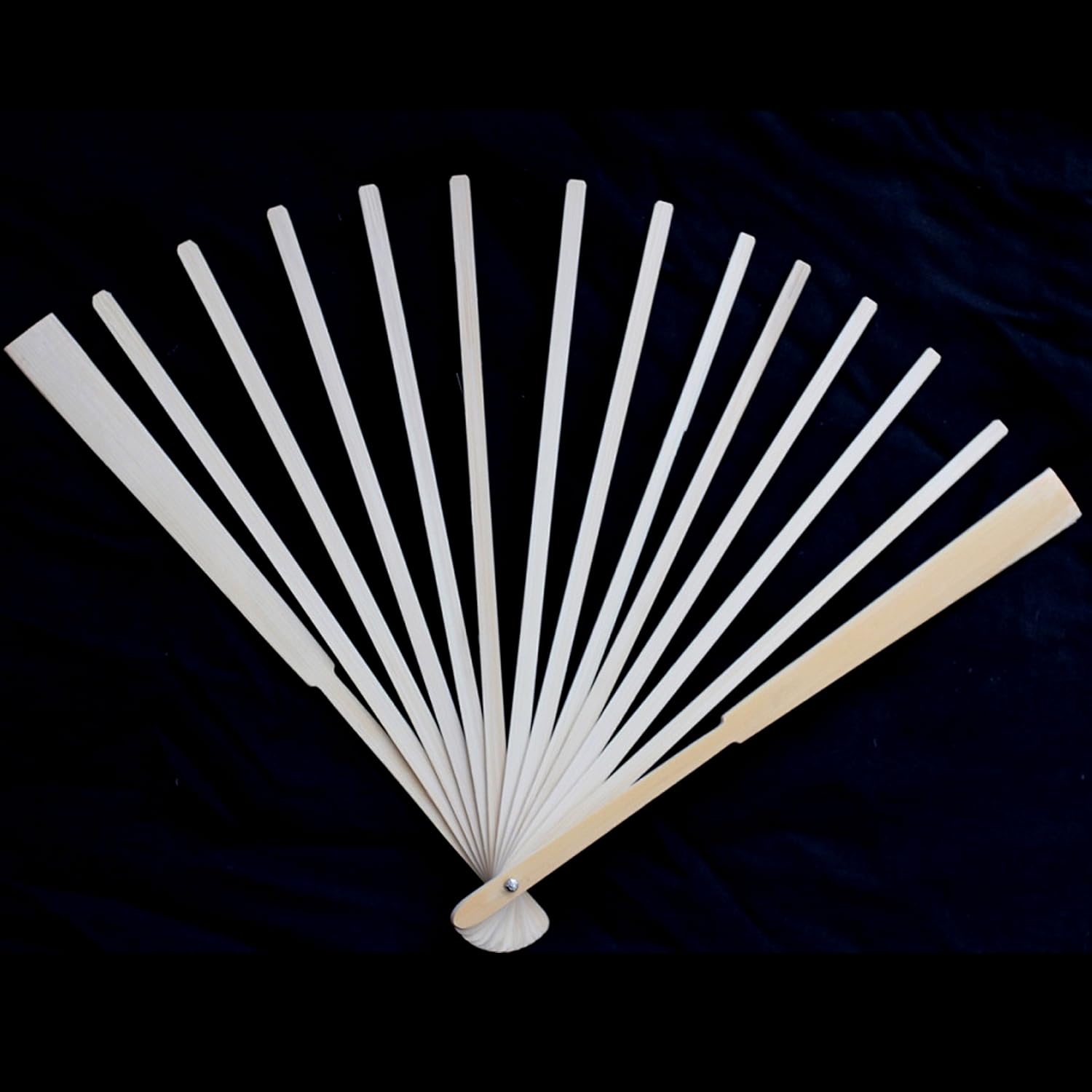 Diamante Crafts Fan Stave - Bamboo Frame - 27cm Long 16 Staves - Choose ...
