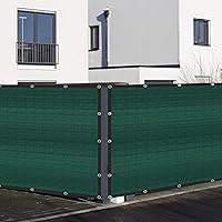 Amazon.com : Green 2'6" x 15' Fence Privacy Screen Commercial Outdoor ...