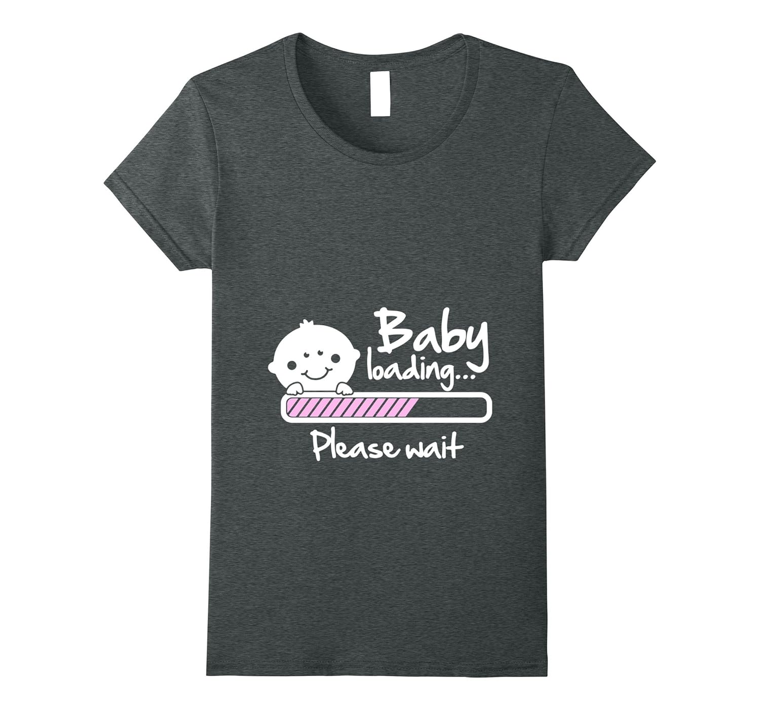 Baby Loading Please Wait Pregnant Maternity Mother Day Shirt-4LVS ...