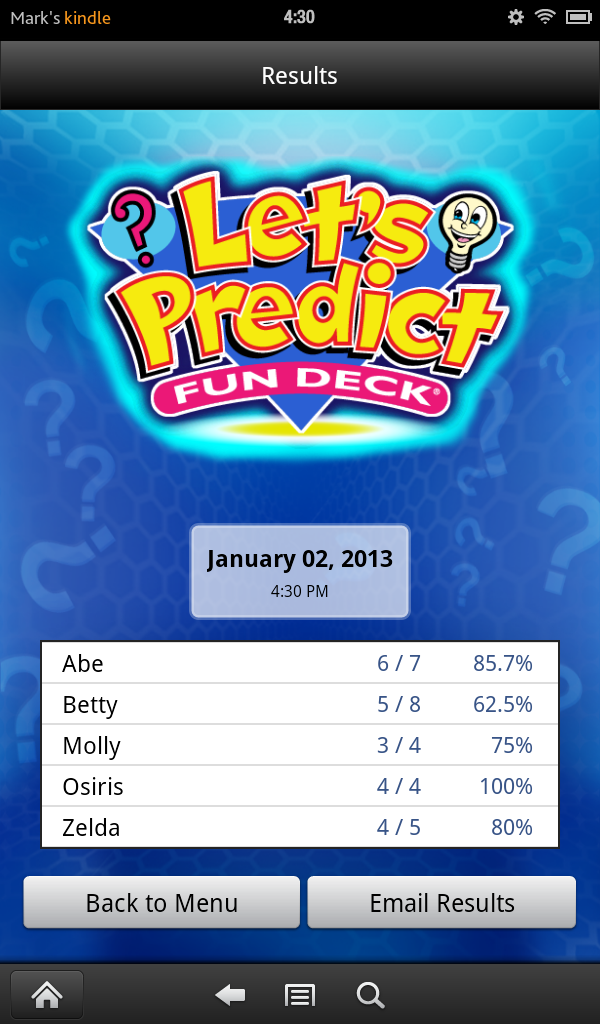 Let's Predict Fun Deck:Amazon.de:Appstore for Android