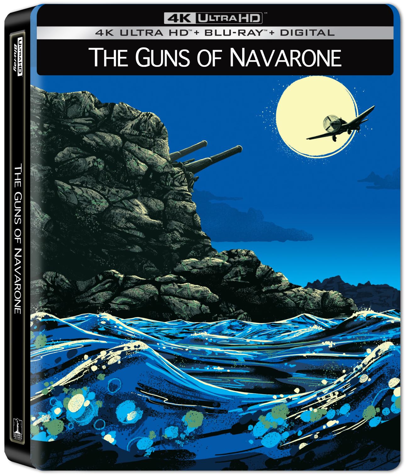 The Guns of Navarone SteelBook (4K Ultra HD + Blu-ray + Digital) [4K UHD] for sale | Las Vegas ...