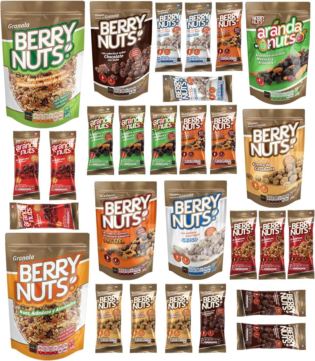 Berry Nuts KIT 101… Un poco de casi todos nuestros productos.: Amazon ...