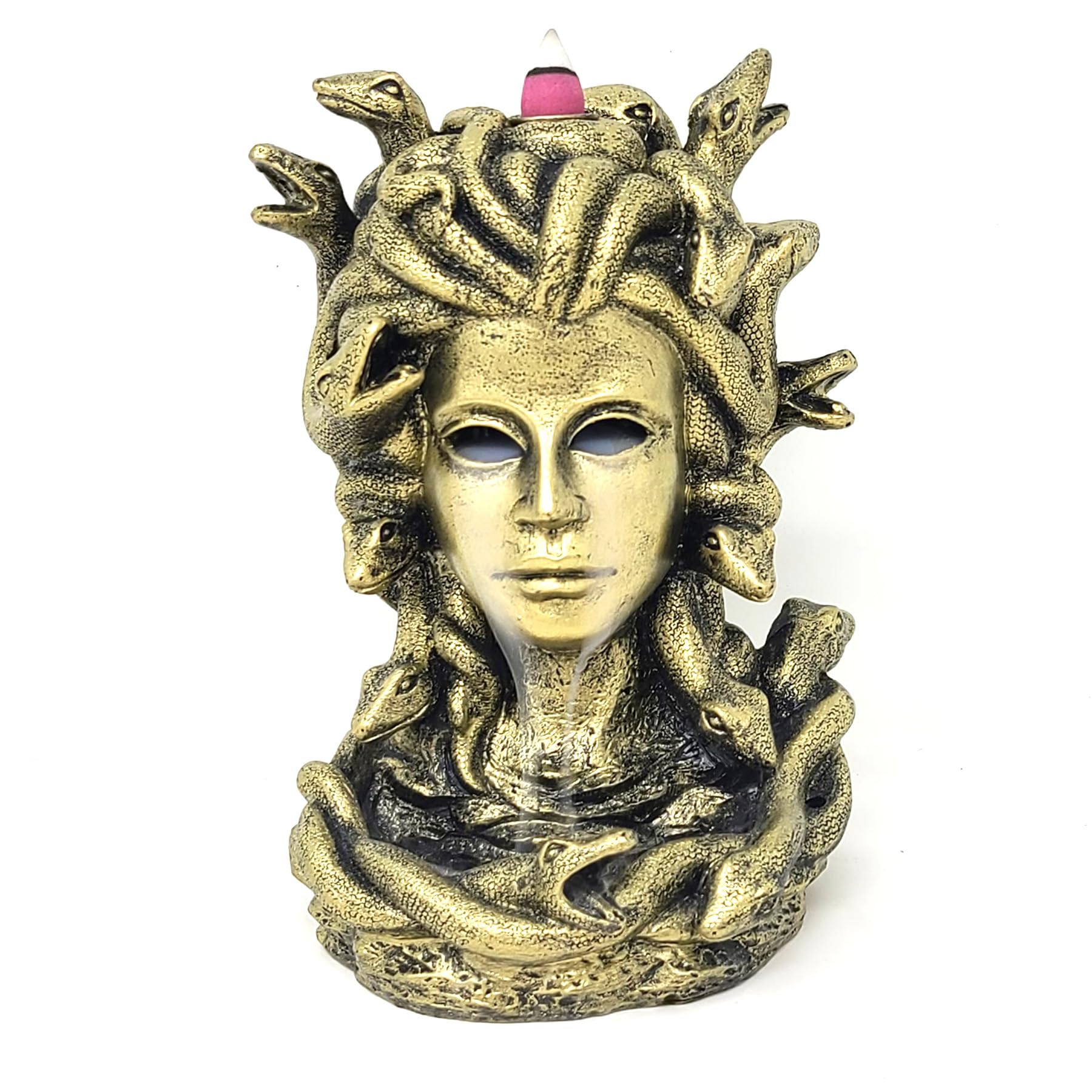 New Age Imports, Inc. - MEDUSA Backflow Incense & Cone Burner Waterfall ...