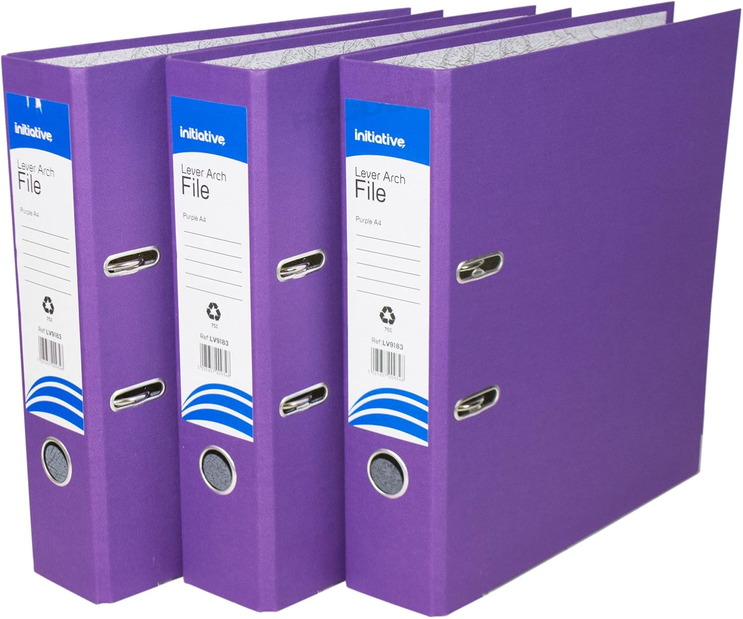 [Pack of 10] Purple A4 Lever Arch Files 70mm Paper Storage Archive ...