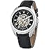 MASERATI Men's Analogue Automatic Watch with Leather Strap ...