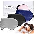 Amazon.com: Sleep Mask Silk Eye Mask for Sleeping, Super Soft Blackout ...