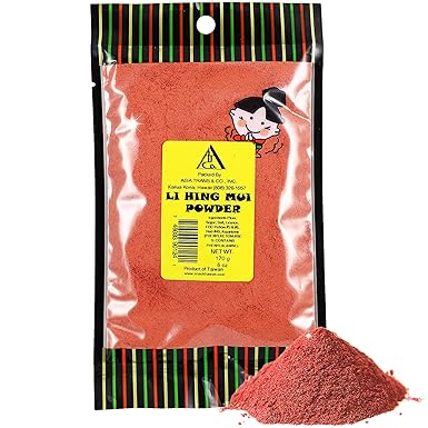 Amazon.com : Asia Trans Li Hing Mui Crack Seed Plum Powder | Hawaiian ...
