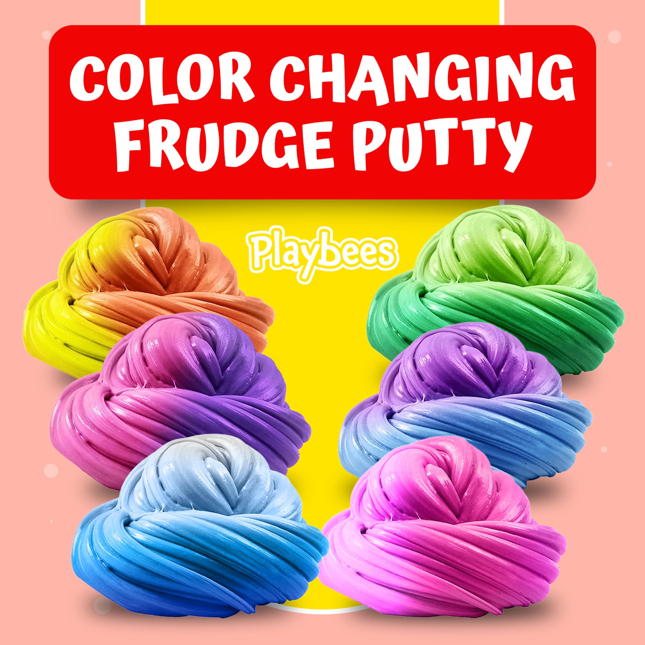 Mua Playbees Color Changing Therapy Putty 12 Pack - Silly Mini Putty ...