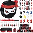Amazon.com: Halloscume Ninja Party Favors Birthday Party Supplies ...