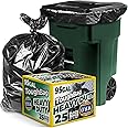Amazon.com: ToughBag 95-96 Gallon Trash Bags Heavy Duty (25 Count) - Extra Large Black Garbage ...