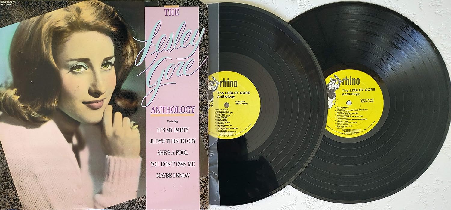 Lesley Gore - The Lesley Gore Anthology (Full 12-inch TWO-Disc LP Album ...