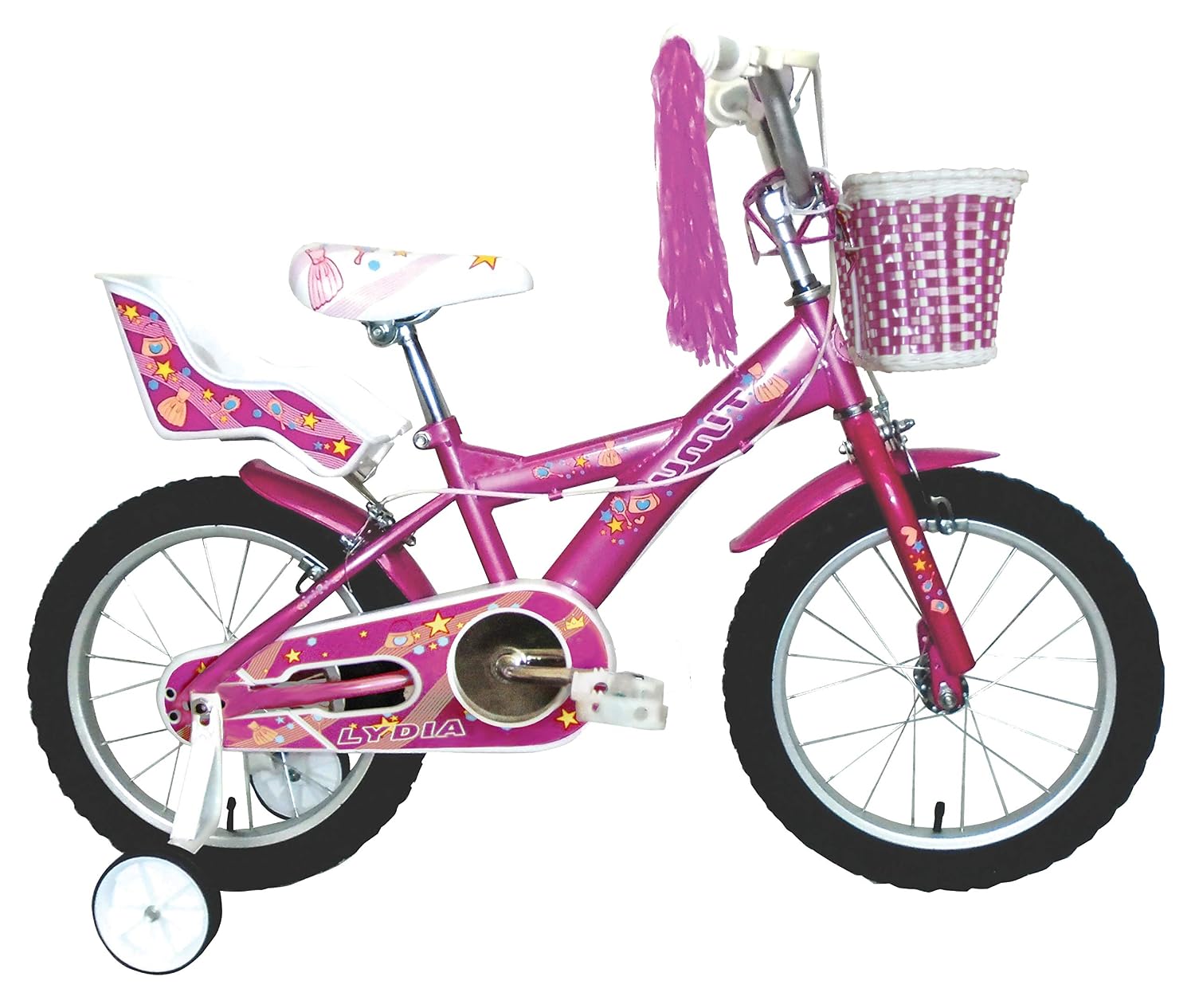 Umit j1651 Vélo Enfant, Filles, Rose, 16 ": Amazon.fr: Sports et Loisirs
