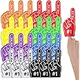 Amazon.com: Aster 24 Pcs Mini Foam Fingers, Sport Fan Foam Finger, We ...