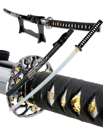 Vulcan Gear Classic Handmade Sharp Japanese Katana Samurai Sword with ...