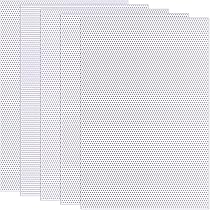 Eye Mesh 5-Sheet PVC Fursuit - 0.5mm White Printable Mesh For Cosplay ...