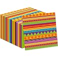 Amazon.com: Gfractolux 40Pcs Mexican Fiesta Napkins Mexican Theme Paper ...