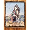 Amazon.com: cutespree Last Drop from His Stetson Cowboy Hat Ad Western ...